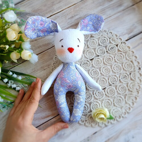 Bunny Doll PDF Sewing Pattern & Tutorial Animal Doll Dress - Etsy