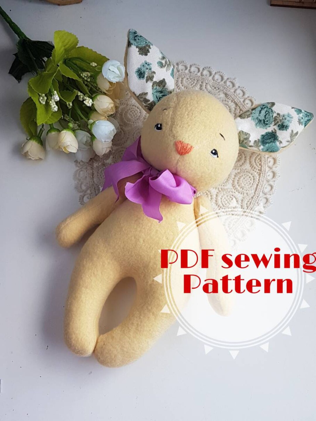 Stuffed Deer Pattern / Plush Toy Pattern / Animal Pattern / PDF Sewing ...