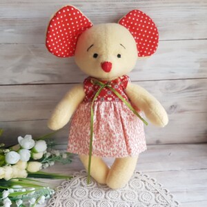 Stuffed Mouse Pattern / Plush Toy Pattern / Animal Pattern / PDF Sewing ...