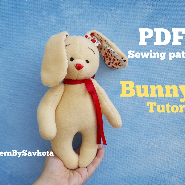 Stuffed Toy Pattern - Etsy