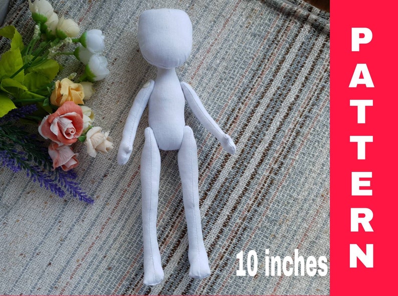 Human Doll/ Humanoid PDF Pattern 10 1/2 Inch Doll Pattern - Etsy