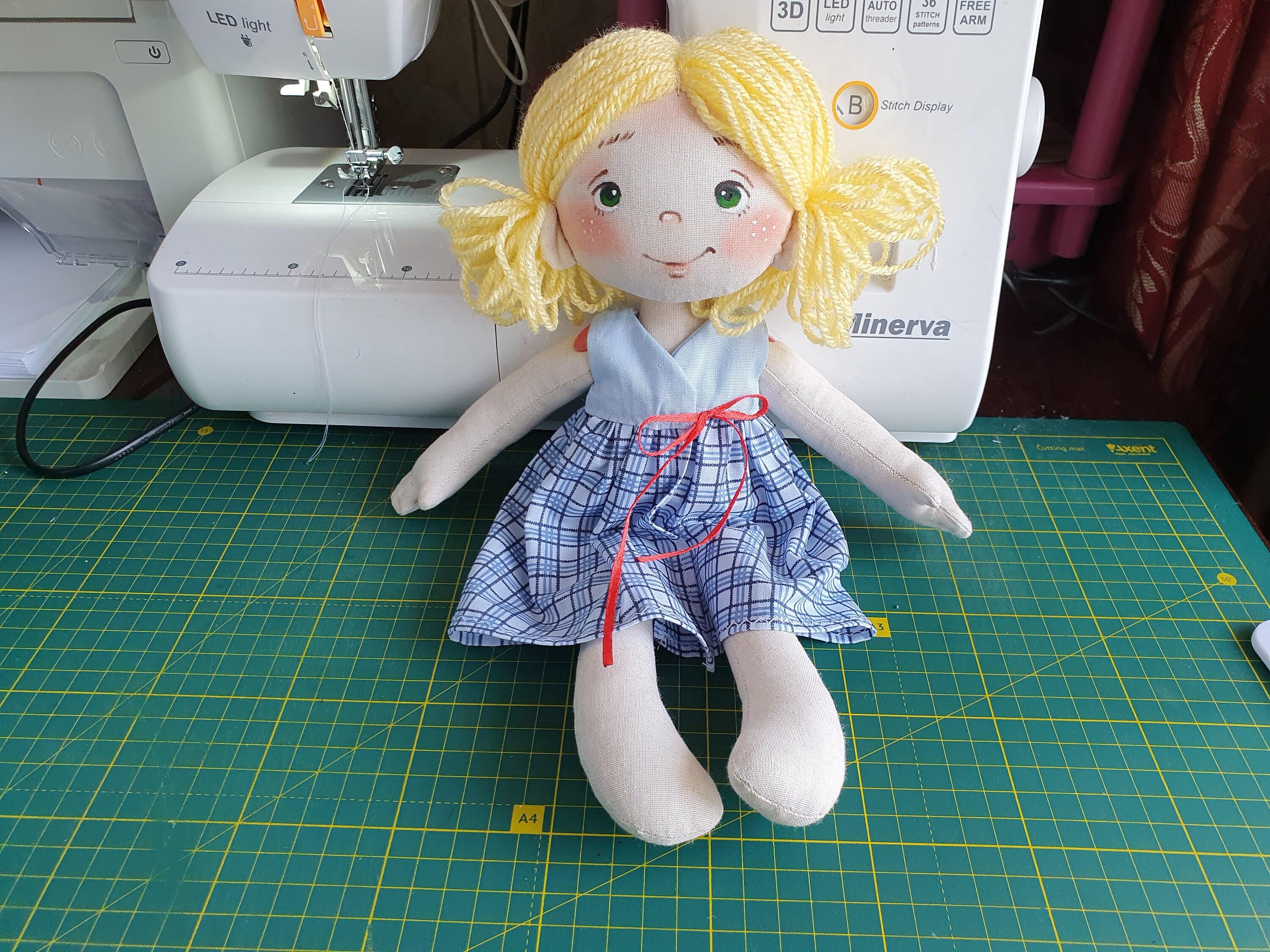 Diy Rag Doll for Kids Pdf Rag Doll Pattern Dolls and Her - Etsy