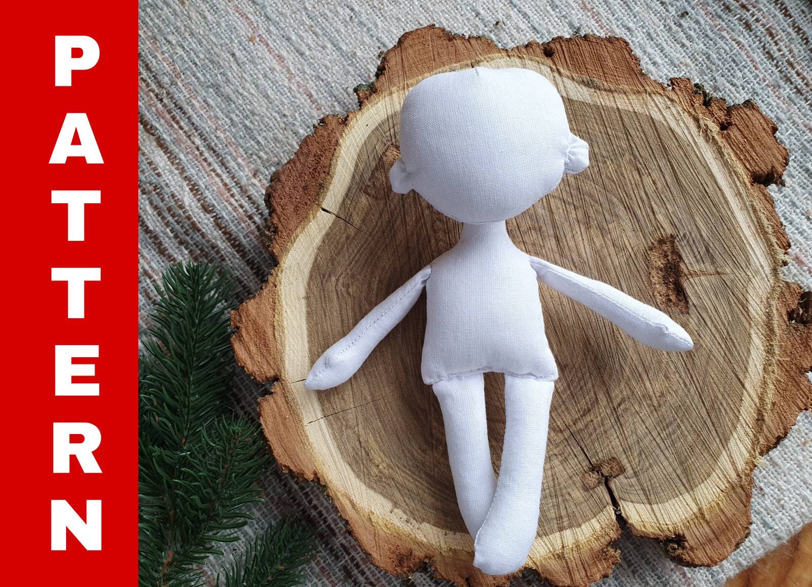 Rag Doll Patternsmall Doll PDF Soft Doll Patterneasy Doll - Etsy