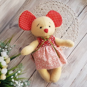 Stuffed Mouse Pattern / Plush Toy Pattern / Animal Pattern / PDF Sewing ...