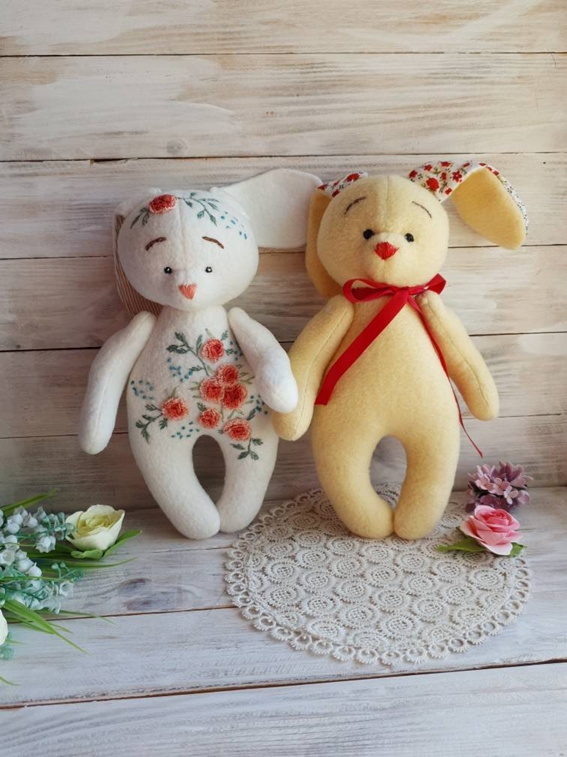 Stuffed Bunny Pattern / Plush Toy Pattern / Animal Pattern / - Etsy