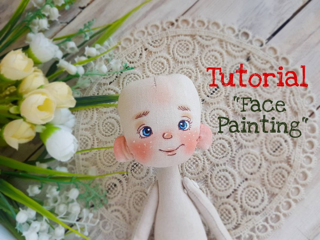 Digital Online Class Art Doll Faces Tutorial Workshop Drawing Artful ...