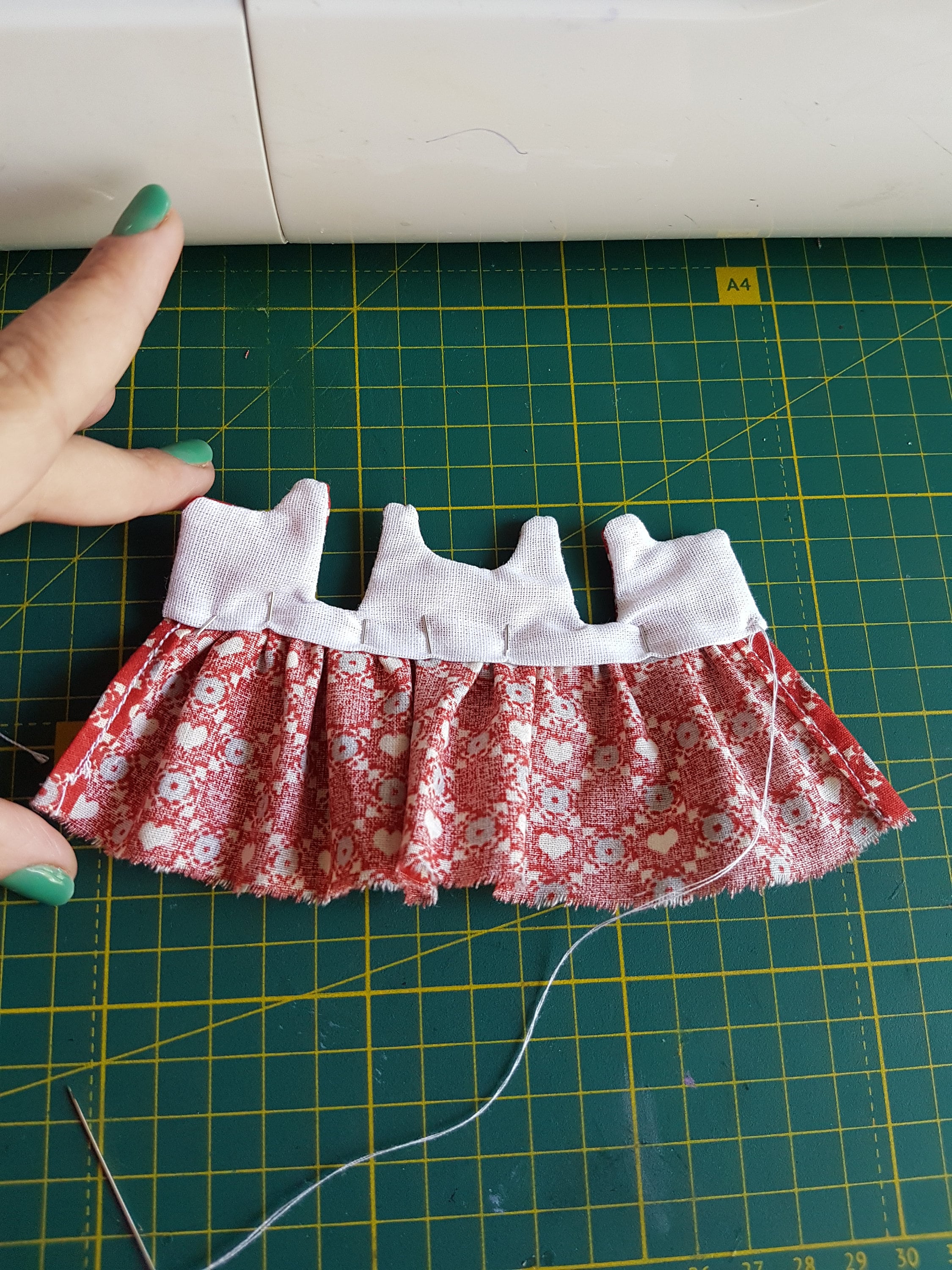 Doll Sewing Pattern With Dress Tutorial PDF Cloth Dress-up - Etsy