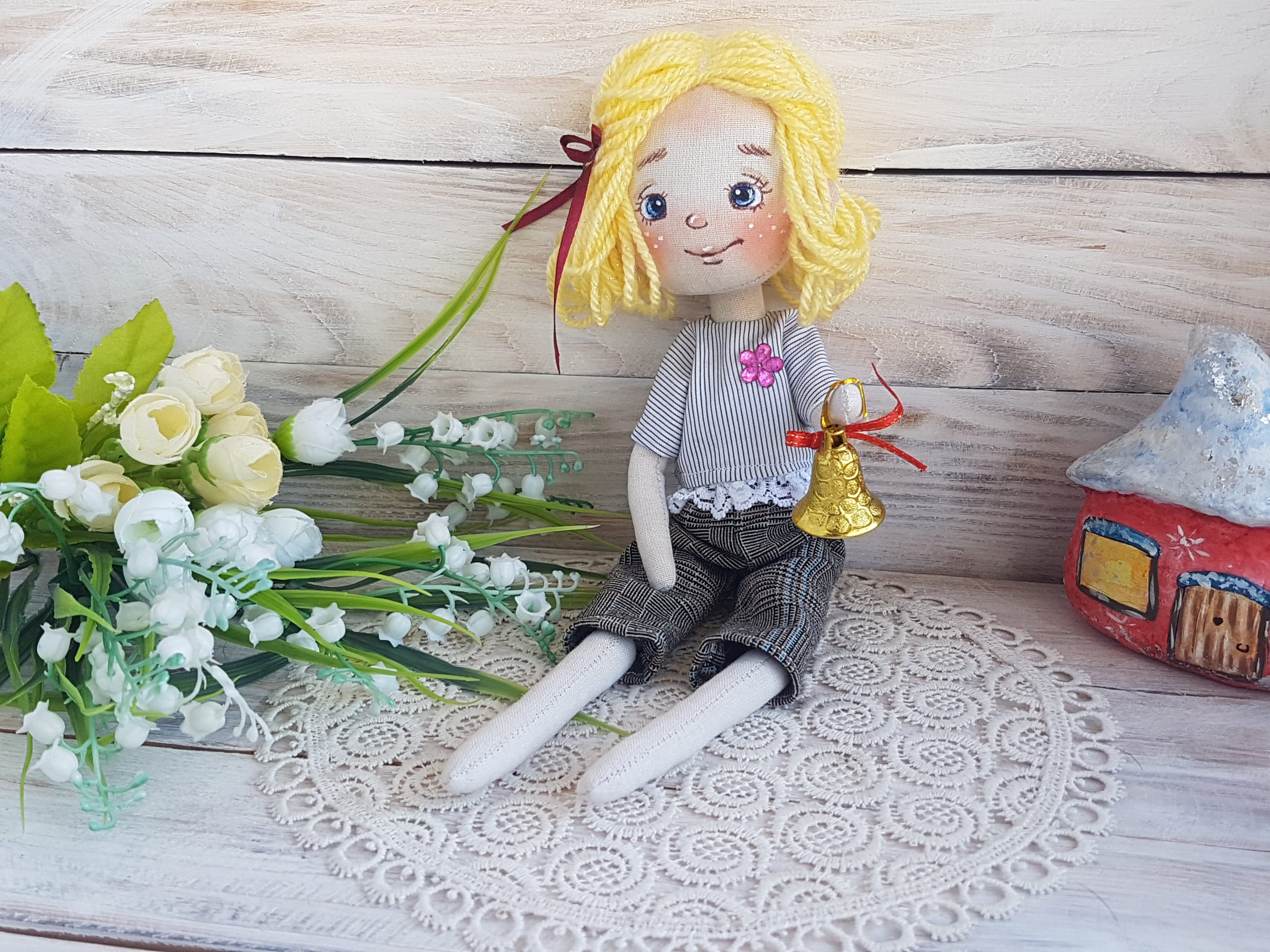 Rag Doll Pattern Handmade Doll Pattern Tutorial PDF Sewing | Etsy