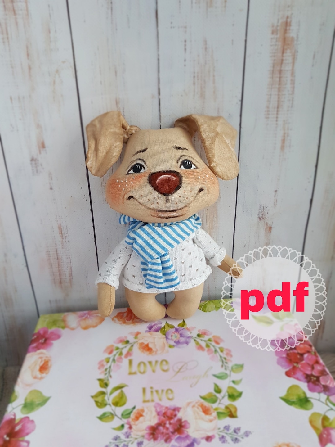 Dog Toy Pattern Tutorial PDF Sewing - Etsy