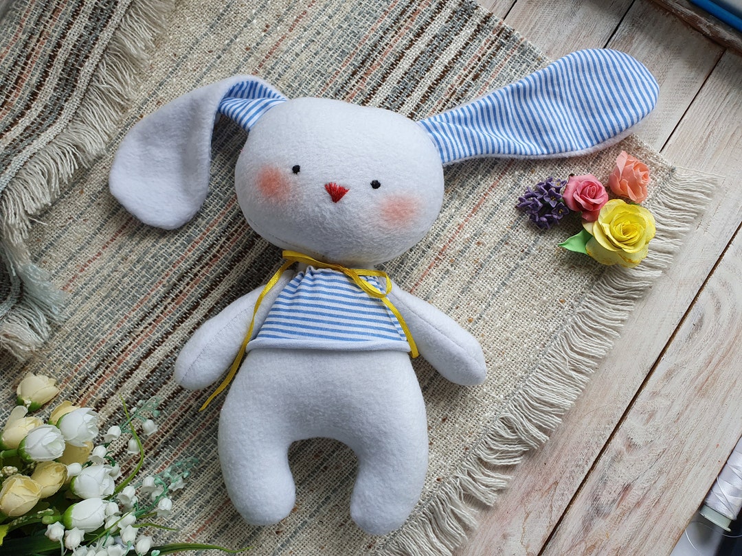 Rabbit Stuffed Pattern ,plush Toy Pattern / Animal Pattern / PDF Sewing ...