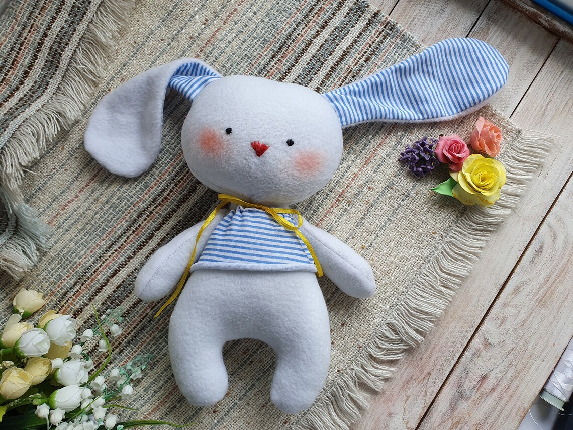 Rabbit Stuffed Pattern plush Toy Pattern / Animal Pattern / - Etsy