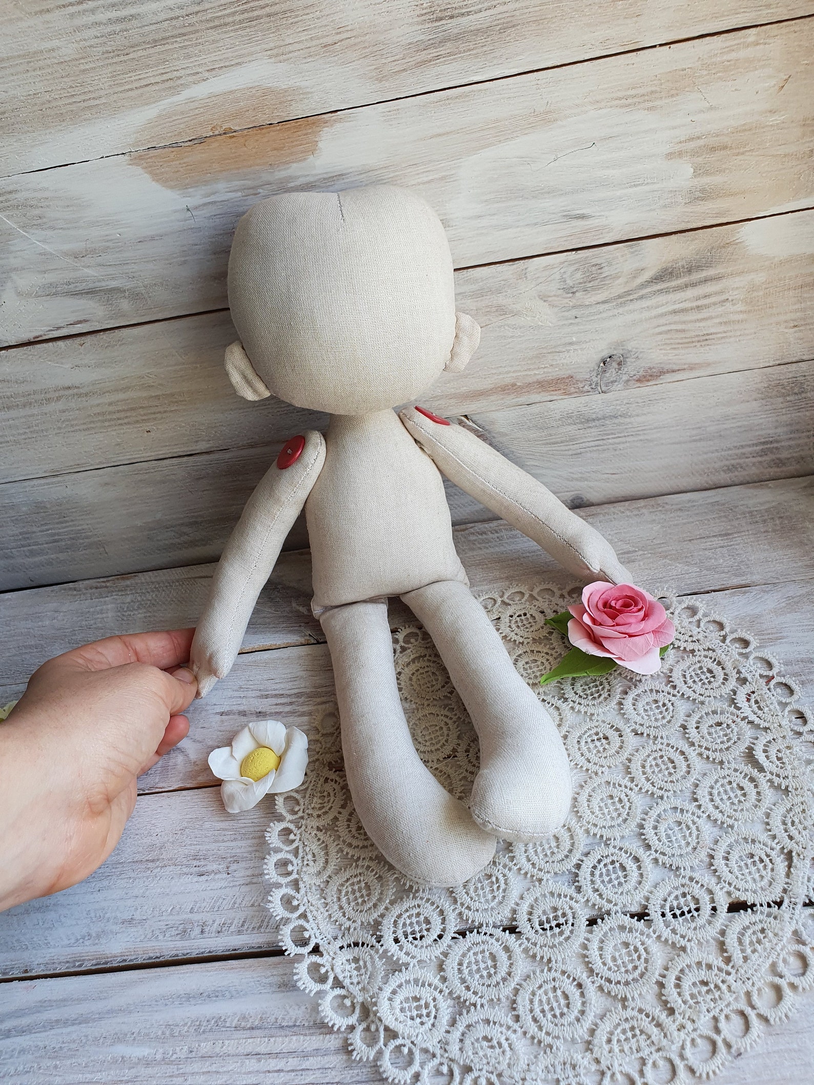 Rag Doll Pattern 14 Inch Doll Pattern Tutorial PDF Sewing - Etsy