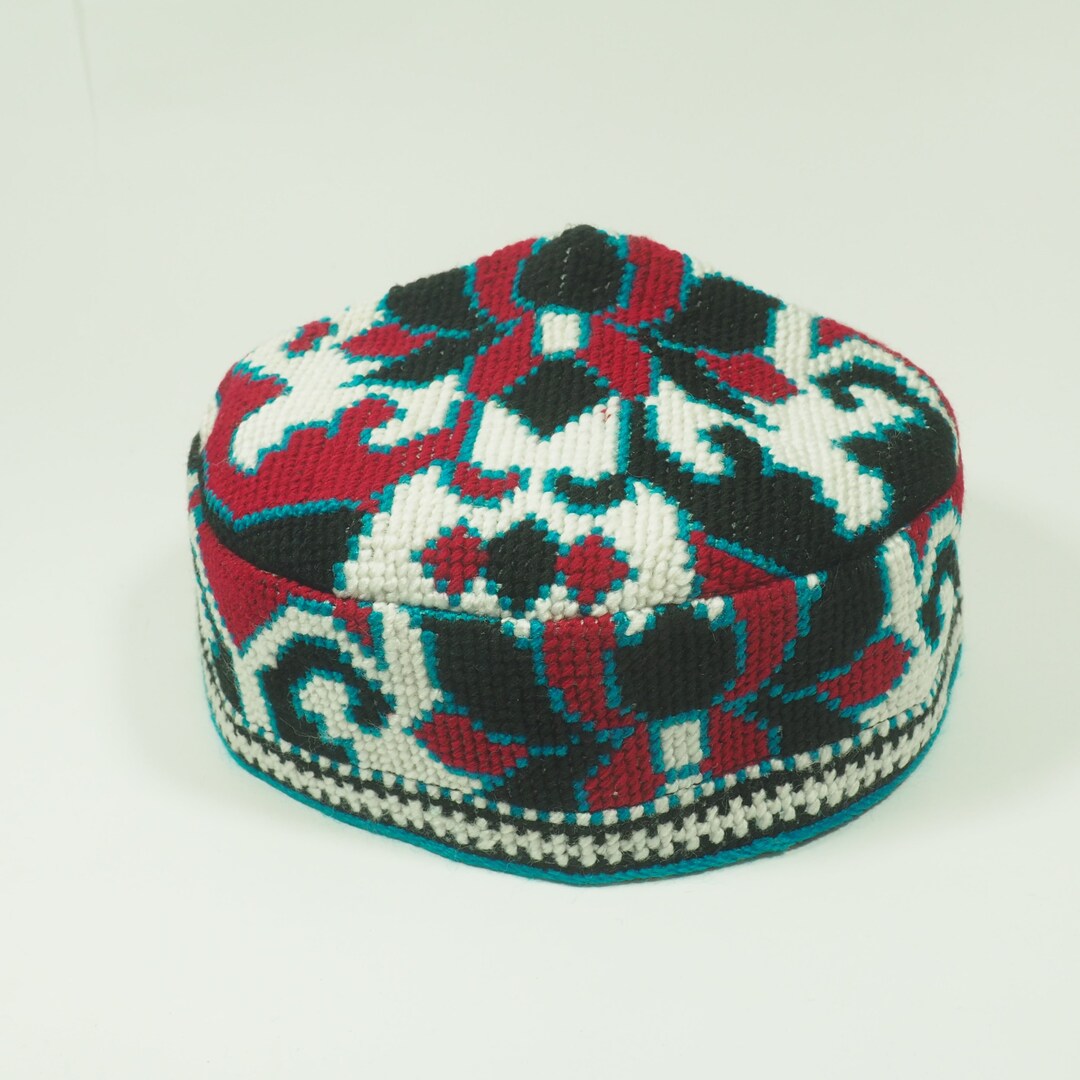 Ethnic 56cm Skullcap Kufi Kipa Taqiyah Tubeteika Kente Kippa Takke Topi ...