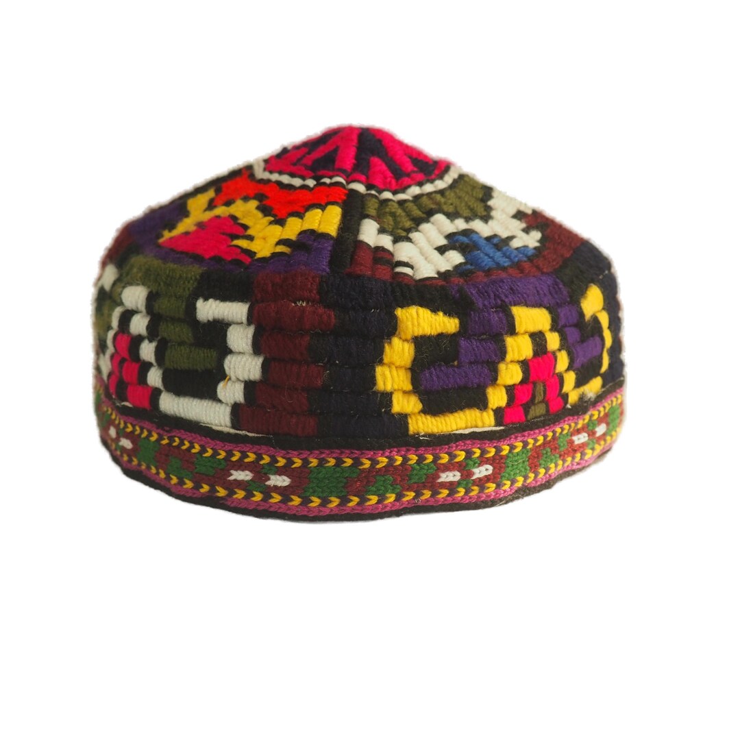 Oriental Hat 55cm Skullcap Kufi Kipa Tabligh Taqiyah Tubeteika Kente ...