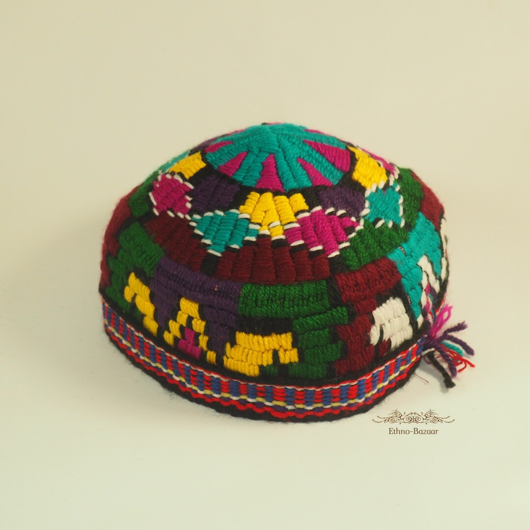 Ethnic Hat 54cm Kids Kipah Kufi Skullcap Kipa Taqiyah - Etsy