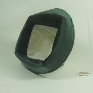 Ethnic Kalpak Hat Cap Felt Fleece Velvet Kyrgyz Nomadic Embroidered ...