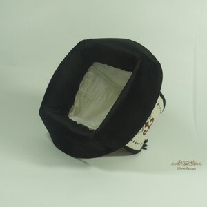 Ethnic Kyrgyz Kalpak Hat Cap Felt Fleece Velvet Nomadic Embroidered ...