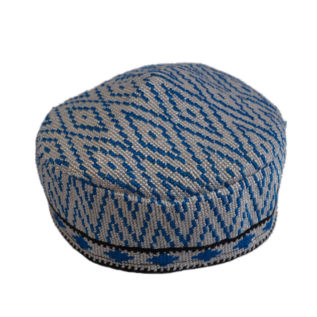 Ethnic Hat 55cm Kufi Skullcap Kipa Taqiya Tubeteika Kente Takke Cap ...