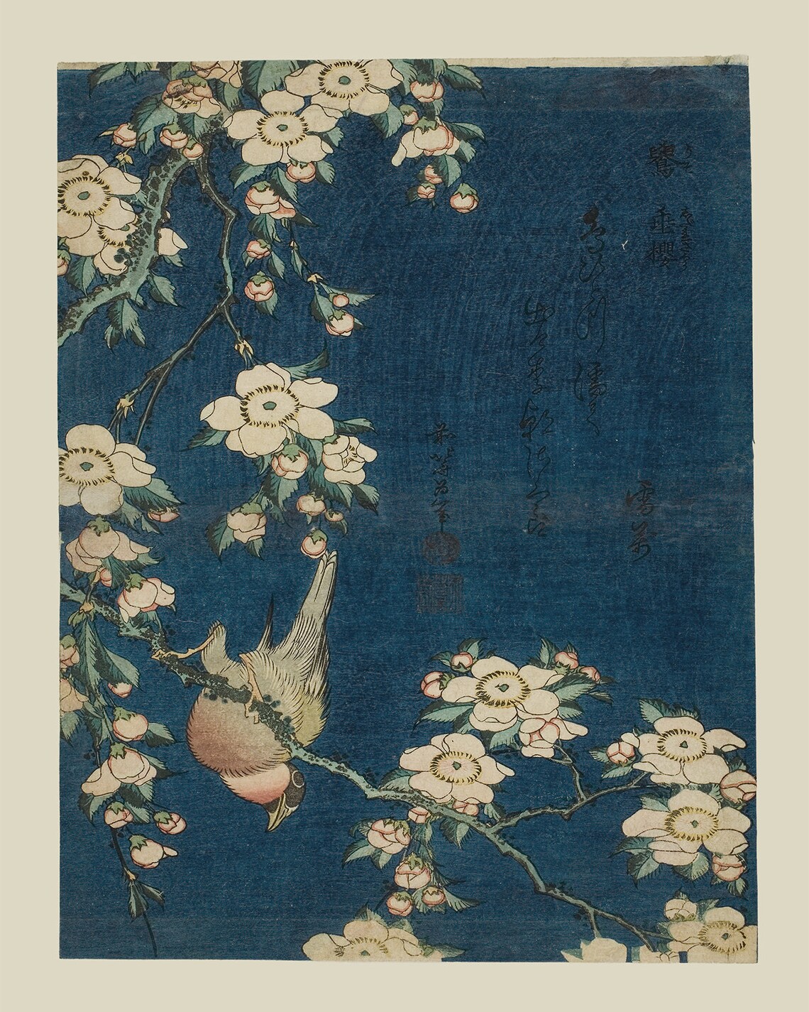 Japanese Flower and Bird Art Prints - Set of Three - Etsy