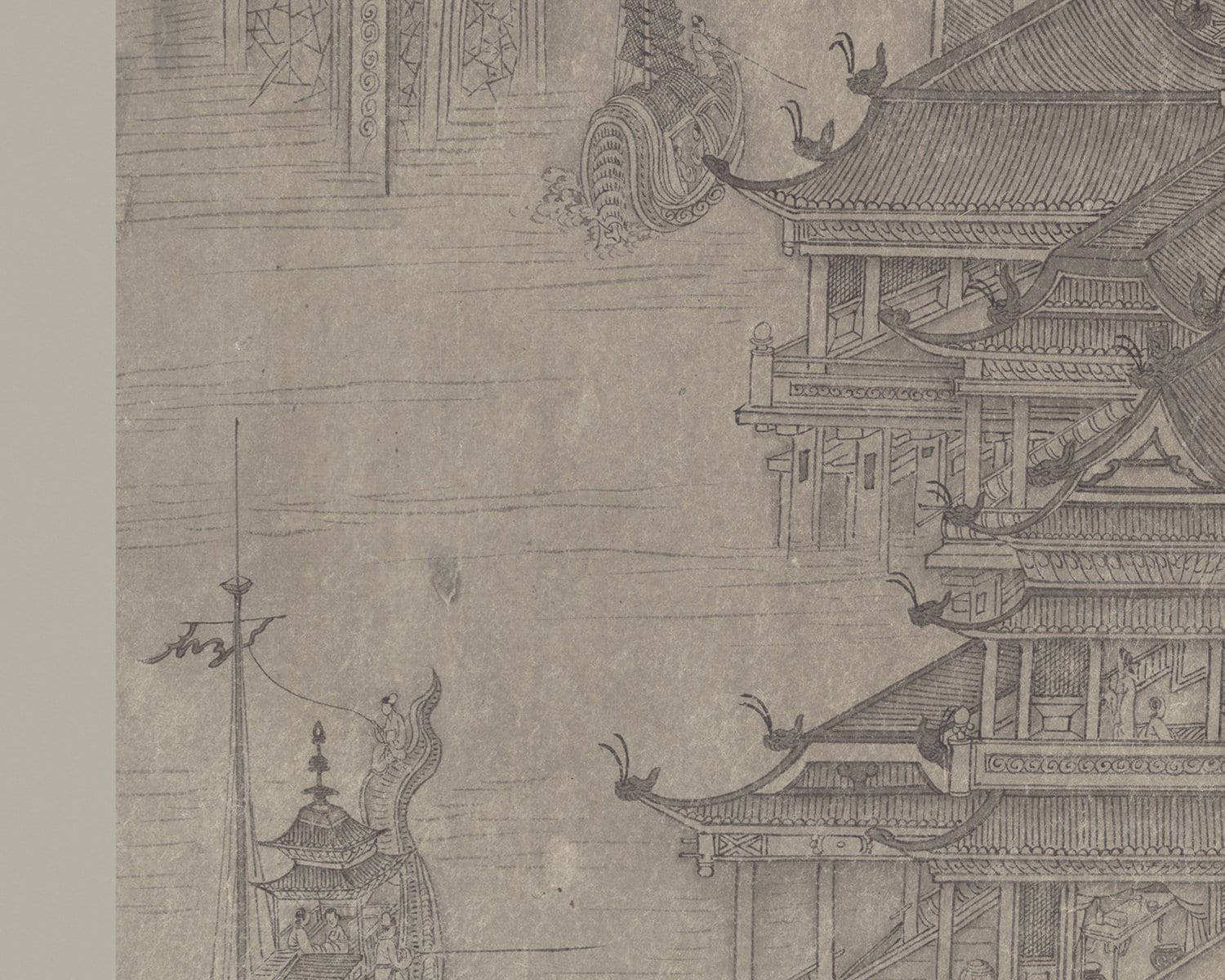 Set of Four Chinese Art Prints / Chinese Art / Asian Art / | Etsy