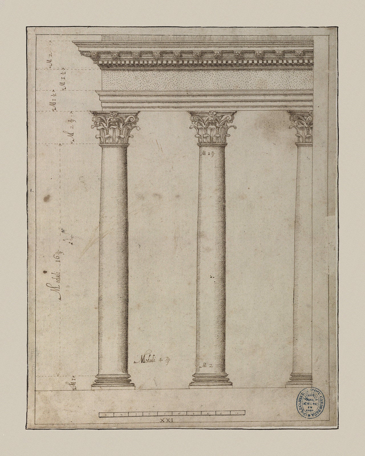 Ionic Column Drawing