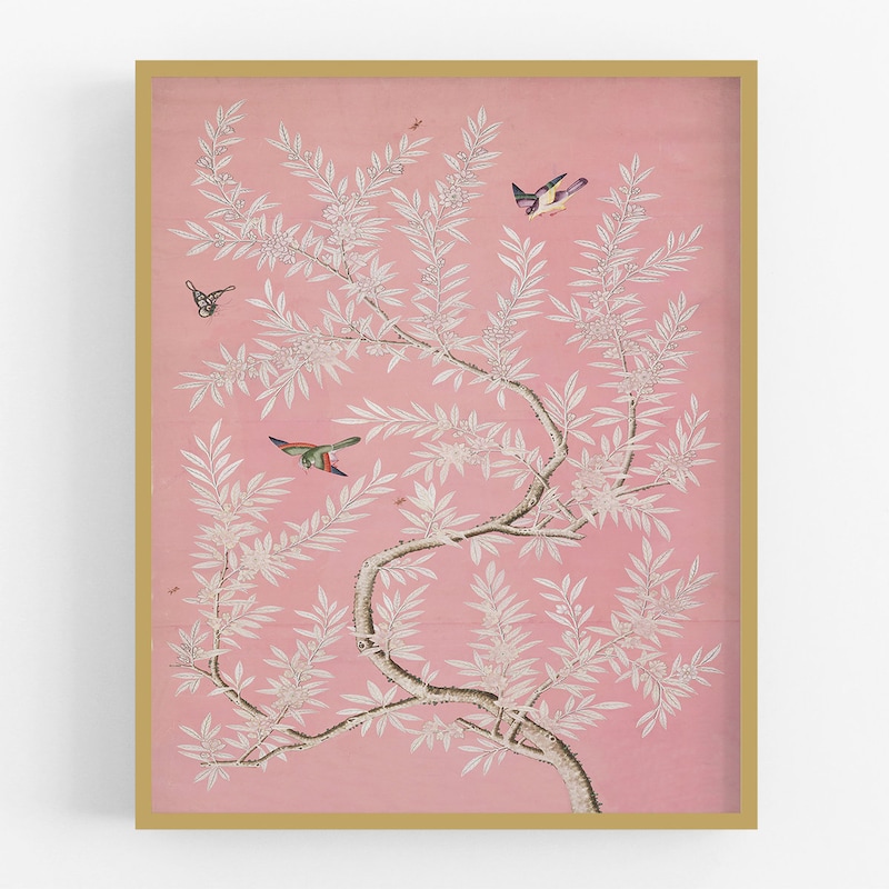 Pink Chinoiserie - Etsy
