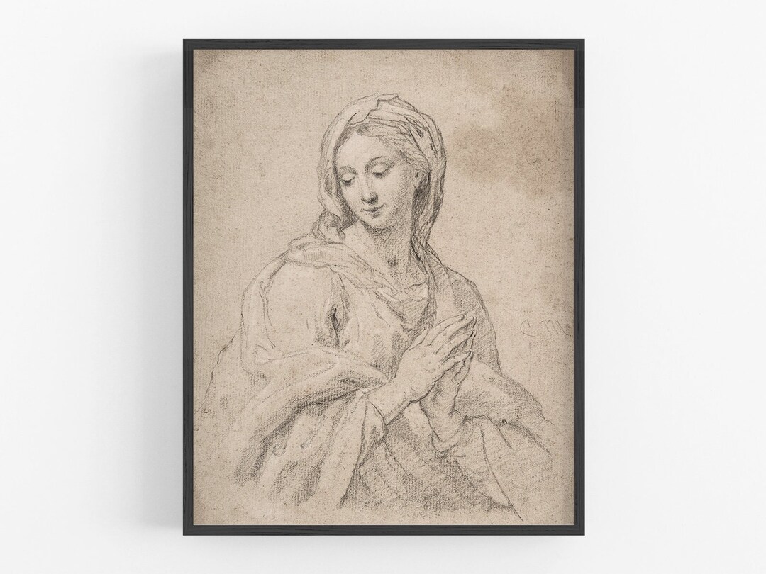 Madonna Art Print / Art / Madonna Art / Europe Art / Wall Decor ...