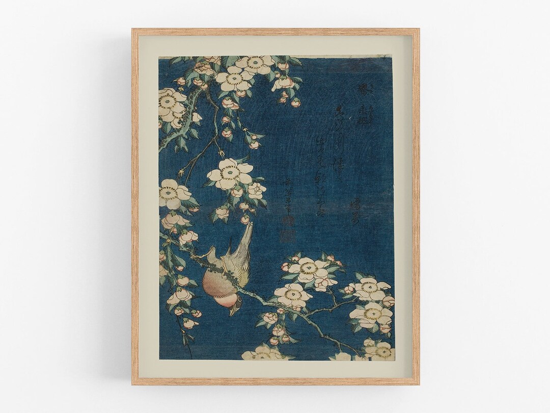 Japanese Flowers Botanical Art / Art / Botanical Prints / Art Print ...
