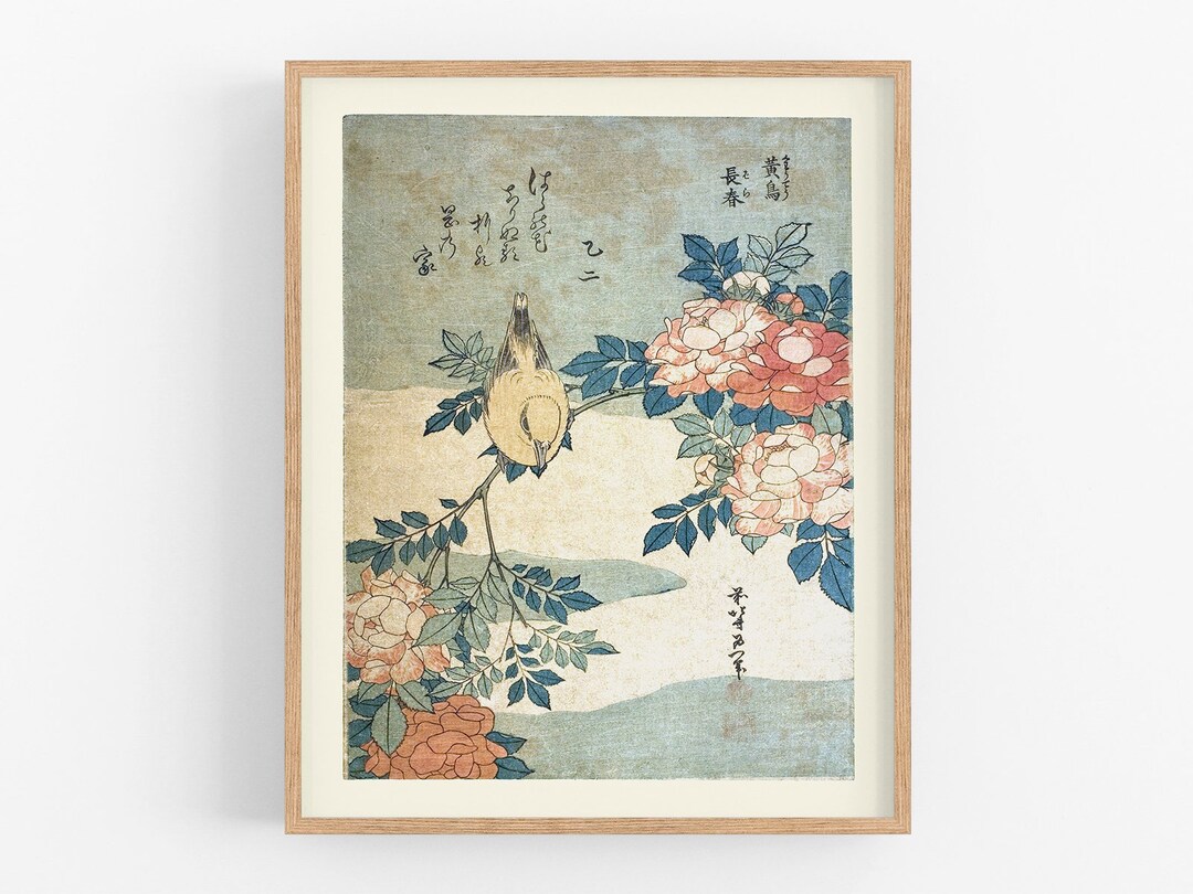Japanese Flowers Botanical Art / Art / Botanical Prints / Art Print ...