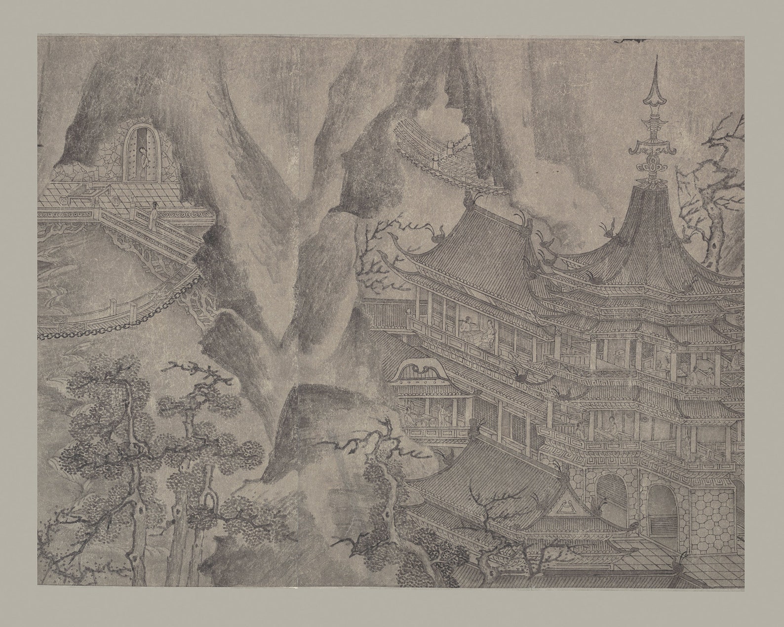 Set of Four Chinese Art Prints / Chinese Art / Asian Art / | Etsy