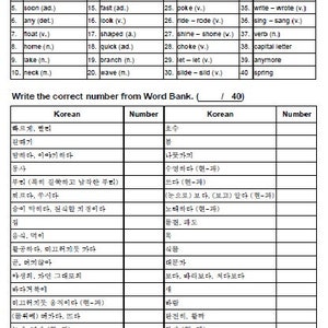 93 Pages-learn Korean (한국어) & English-complete Curriculum-tests,word ...
