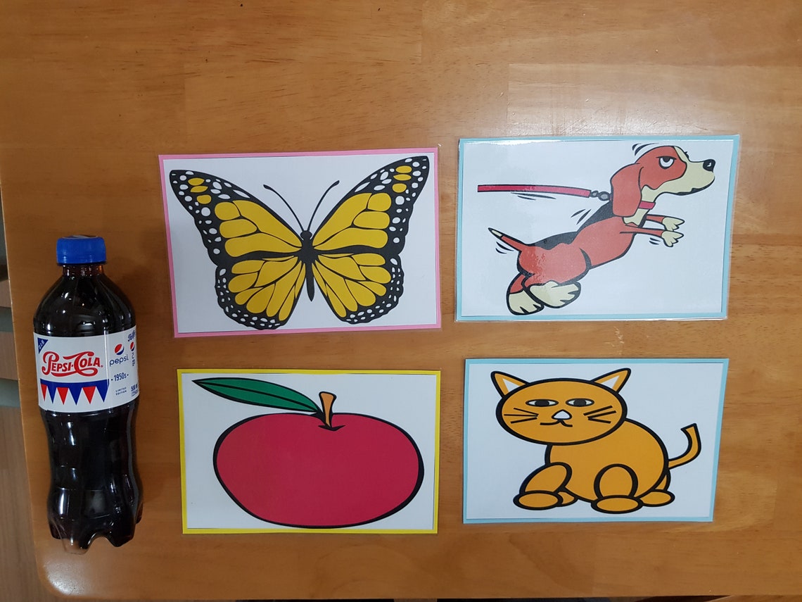 Alphabet and Phonics Flashcards - A to Z - Etsy