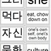 Set 1 1000 Korean hangul 한국어 & English Sight Words 1 - Etsy