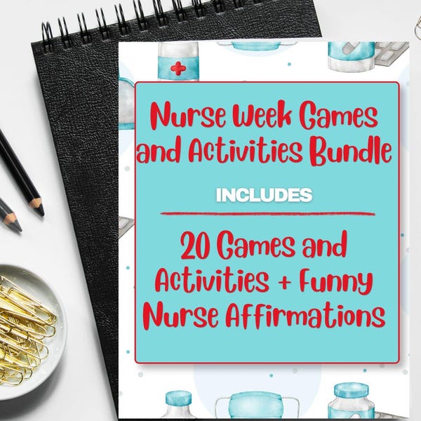 Nurses Week Games - Etsy