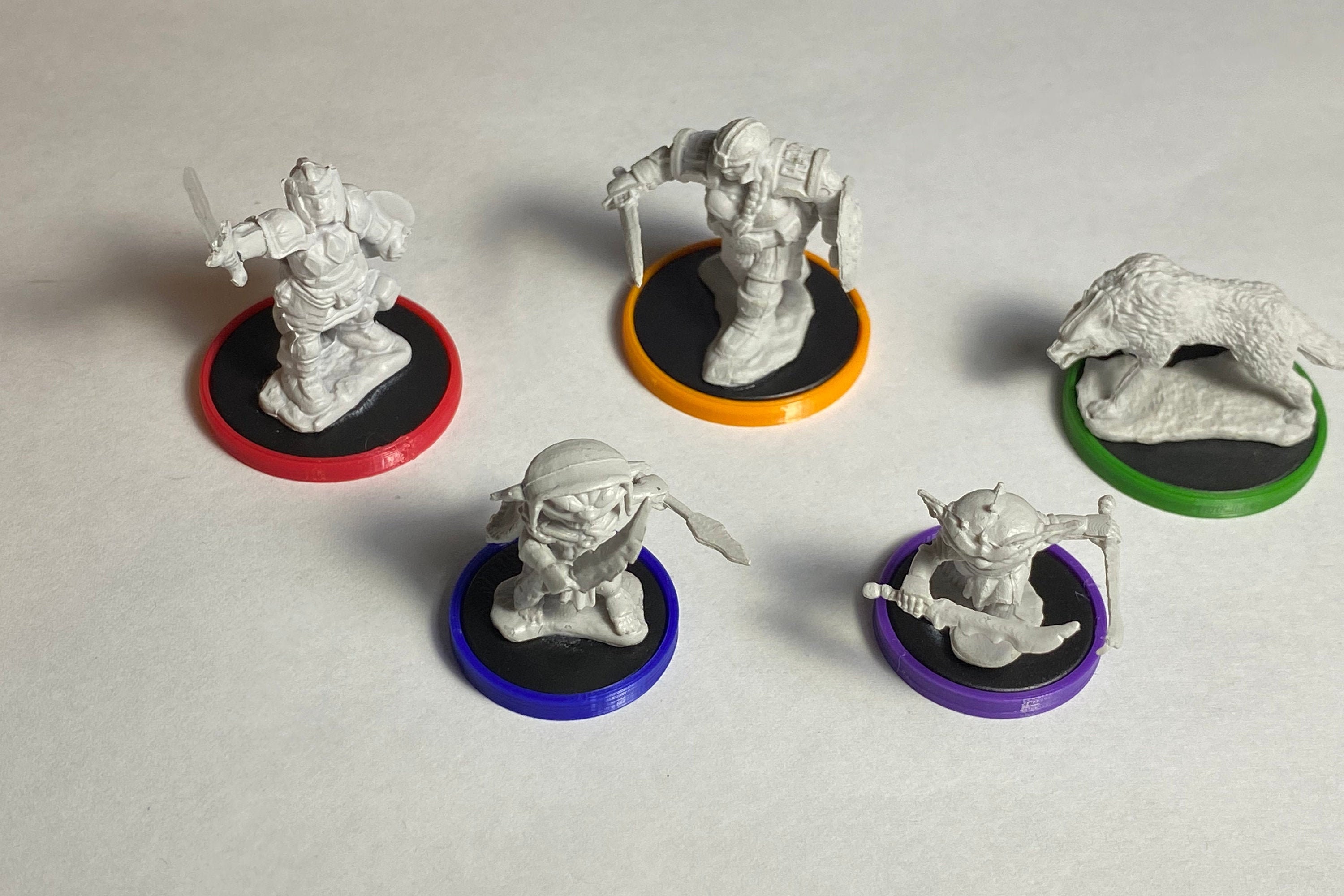 D&D Base Identifiers for 20mm 25mm 50mm and 75mm bases | Etsy