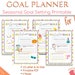 PRINTABLE Goal Setting Seasonal Planner Pages for Kids, Goal Planner ...