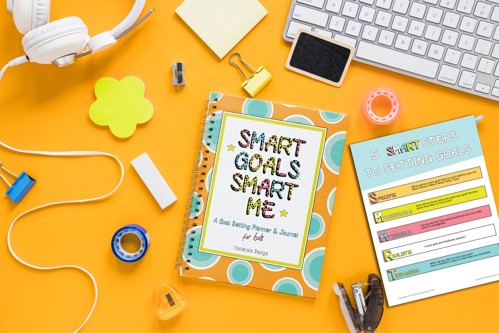 Goal Planner Journal Kit for Kids Printable Planner Pages - Etsy