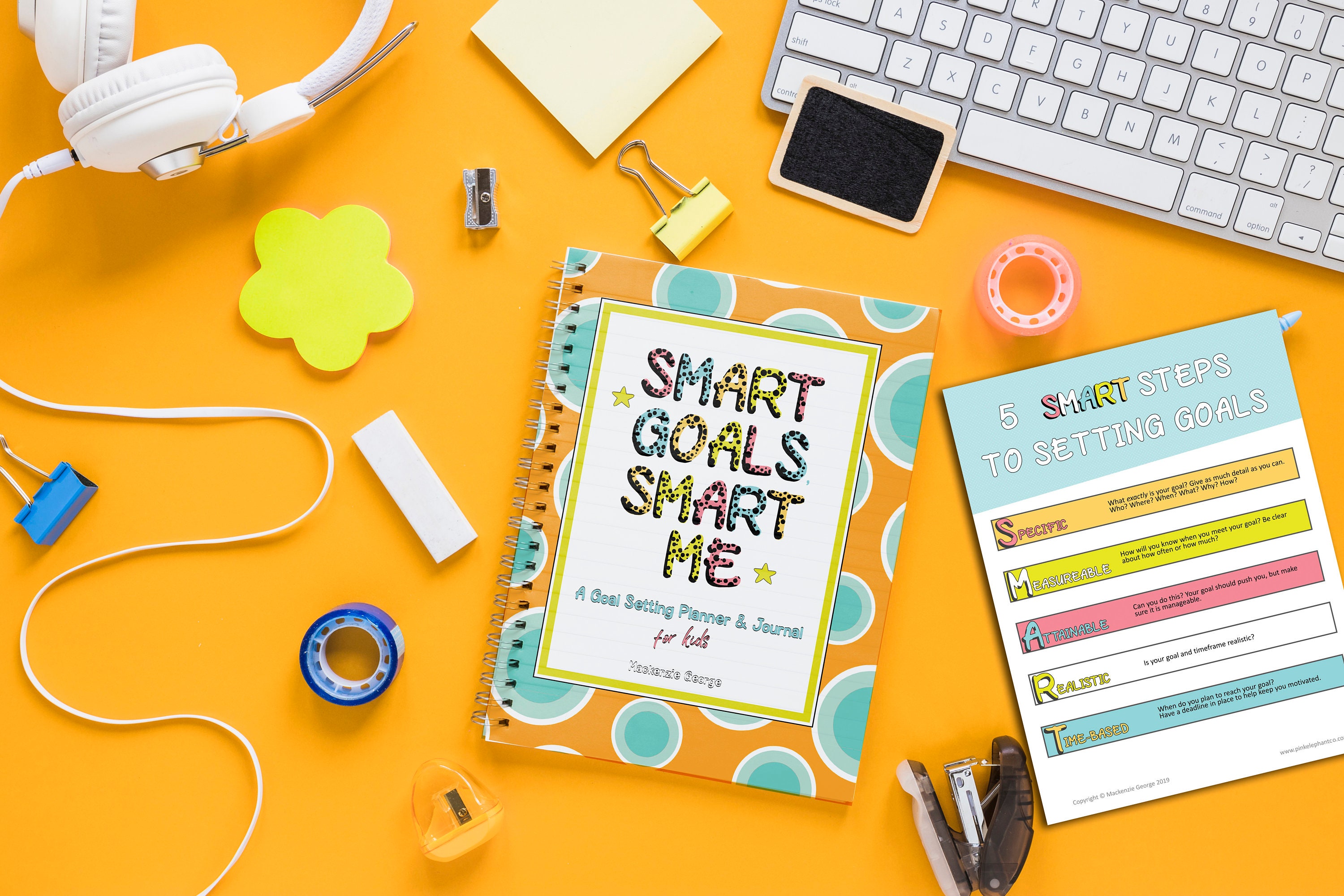 Goal Planner Journal Kit for Kids Printable Planner Pages - Etsy