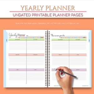 Homeschool Planner Printable, Homeschool Mom Academic Planner ...