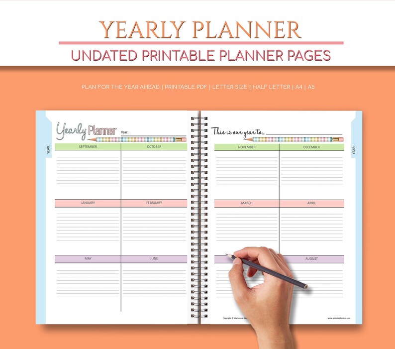 Homeschool Planner Printable Homeschool Mom Academic Planner - Etsy