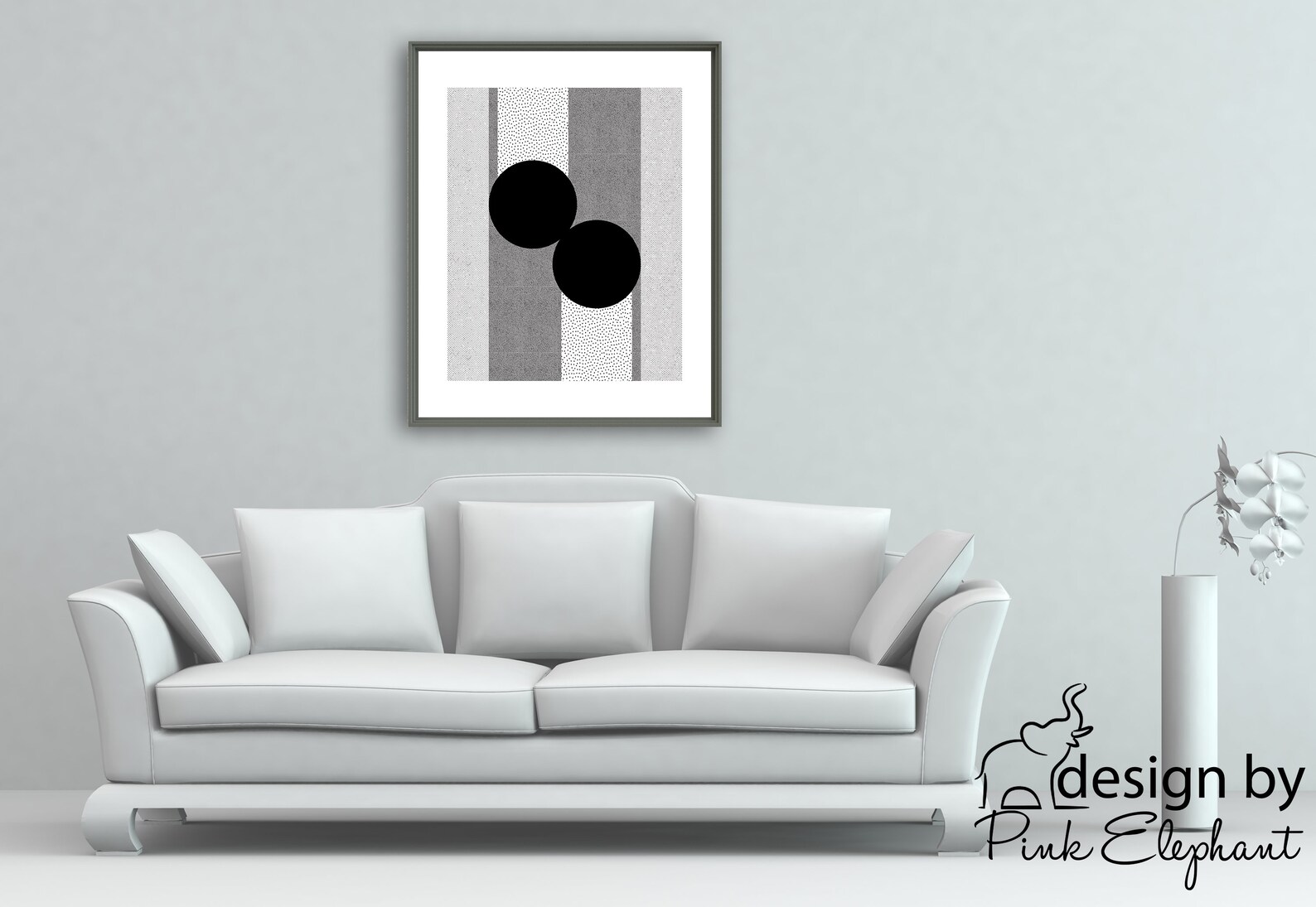 Minimalist Art Geometric Art DIY Poster, Abstract Art Modern Home Decor ...