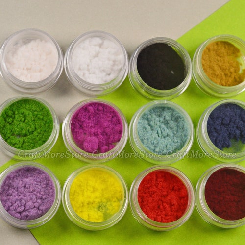 12 Colors Velvet Powder-resin Mold Filler-fillers for Silicone | Etsy
