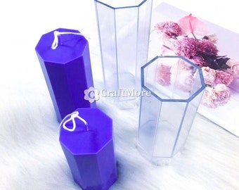 Octagon Cylinder Candle Mold-acrylic Molds for Candle - Etsy