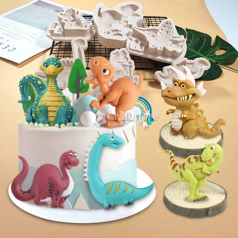 Dinosaur Silicon Mould - Etsy