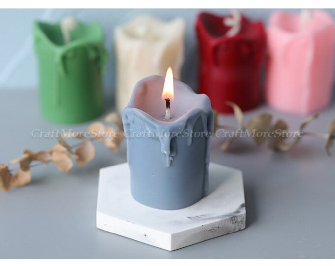 3D lemon candle mold-Fruit Silicone candle Mold-Candle molds | Etsy