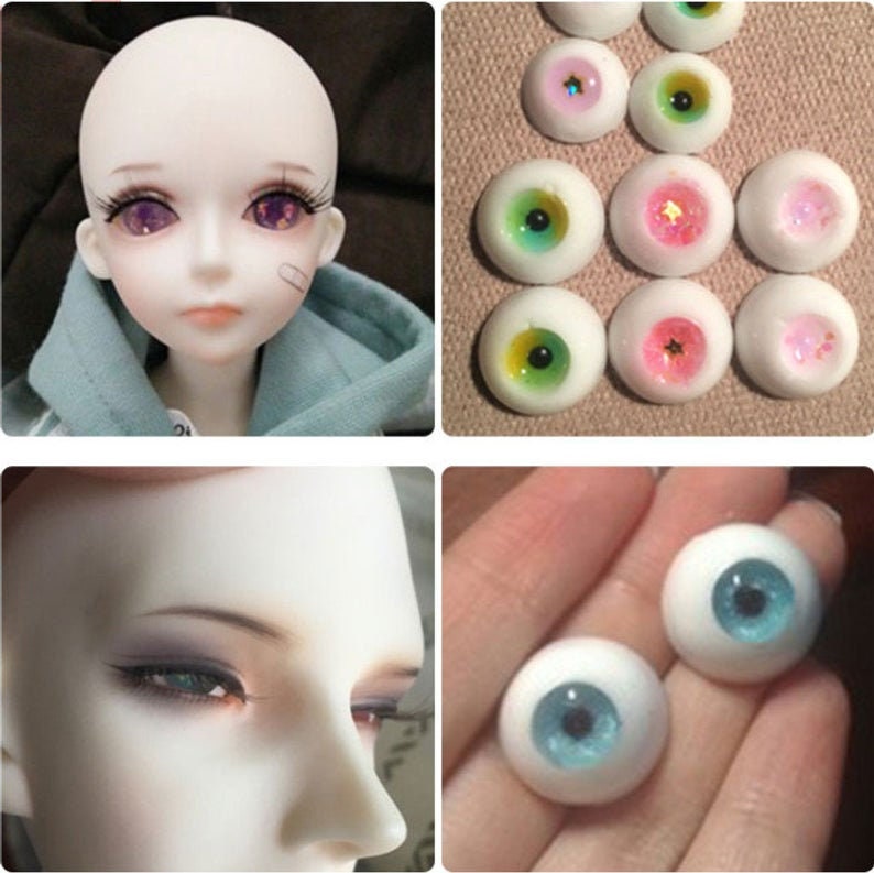BJD Eyes Mold Silicone Mold for Diy BJD Doll Eyes 12-22mm SD - Etsy
