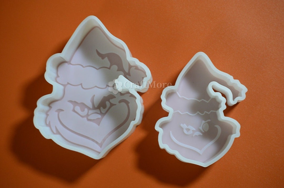 Grinch Car Freshie Mold-silicone Freshie Mold-christmas Monster Molds ...