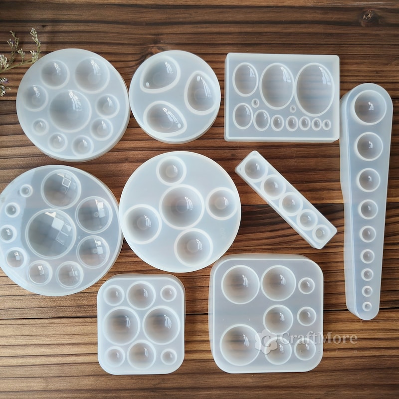 Hohlperlen halbkugeln transparent - Etsy.de