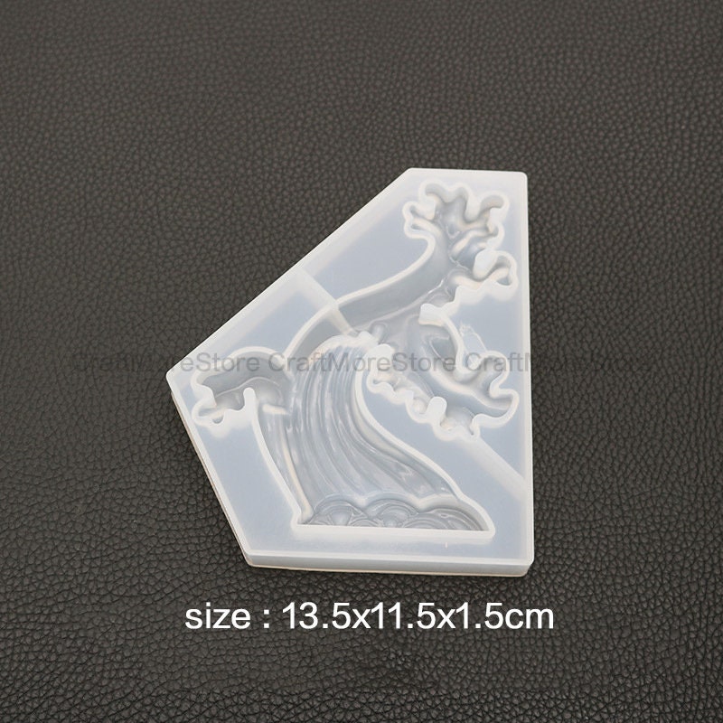 Wave Shape Mould Wave Silicone Mold Resin Molds Bead Mold Home | Etsy