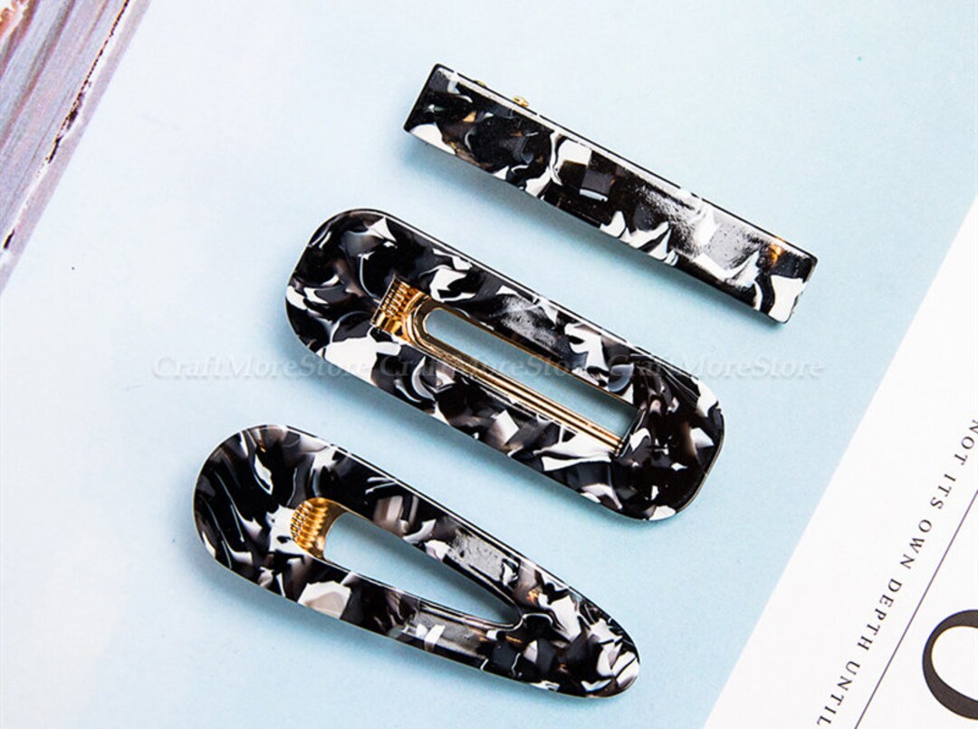 Kawaii Hair Barrette Silicone Mold-teardrop Hair Clip Resin Molds-hair ...